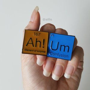 Jewelry | Periodic Table Elements Pins Set | Poshmark